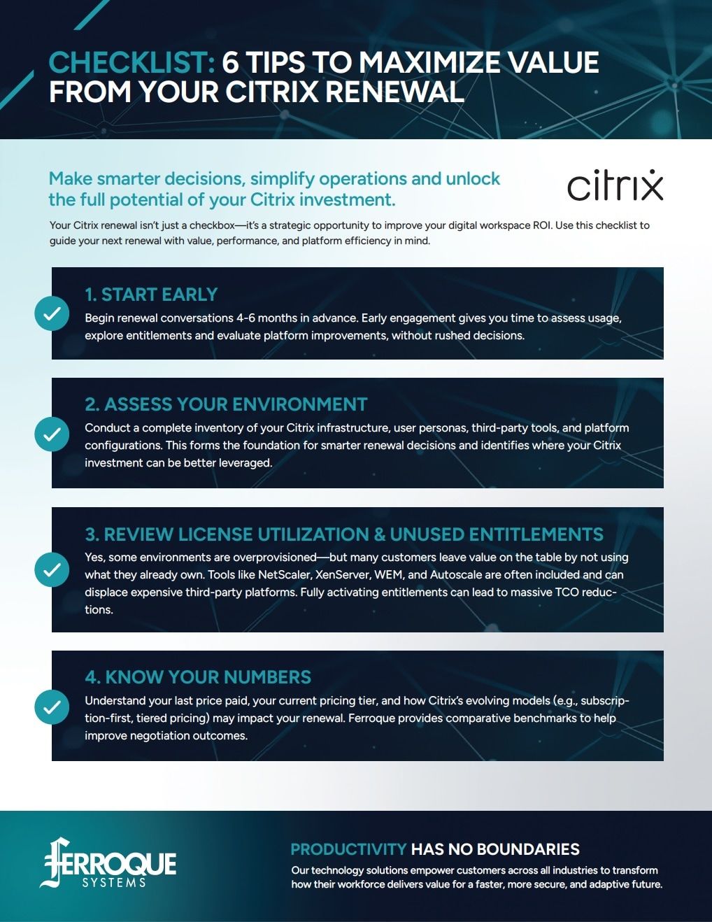 Citrix Renewal | Ferroque Systems