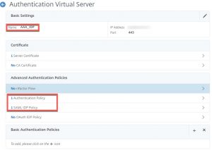 HowTo: Azure MFA SAML and Citrix Gateway with SSO Without FAS