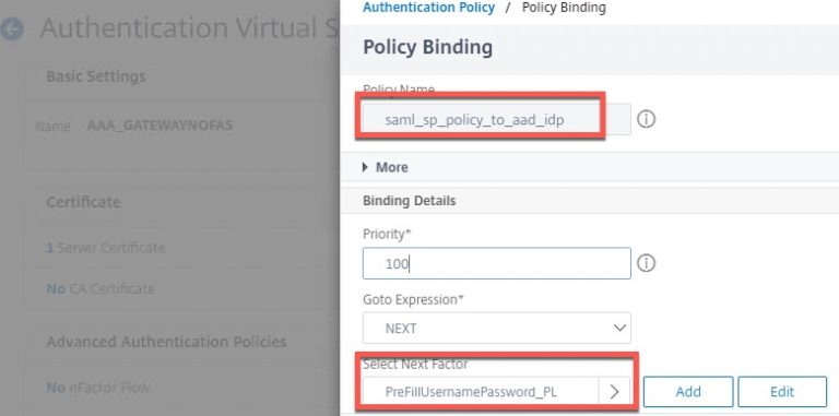 Howto Azure Mfa Saml And Citrix Gateway With Sso Without Fas 5856
