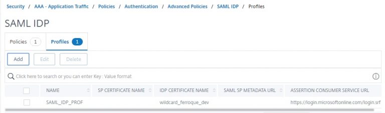 HowTo: Azure MFA SAML and Citrix Gateway with SSO Without FAS