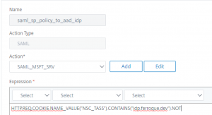 HowTo: Azure MFA SAML and Citrix Gateway with SSO Without FAS