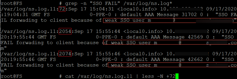 Issue: "Cannot Complete Your Request" Error after Citrix ADC 13.0 b64 ...