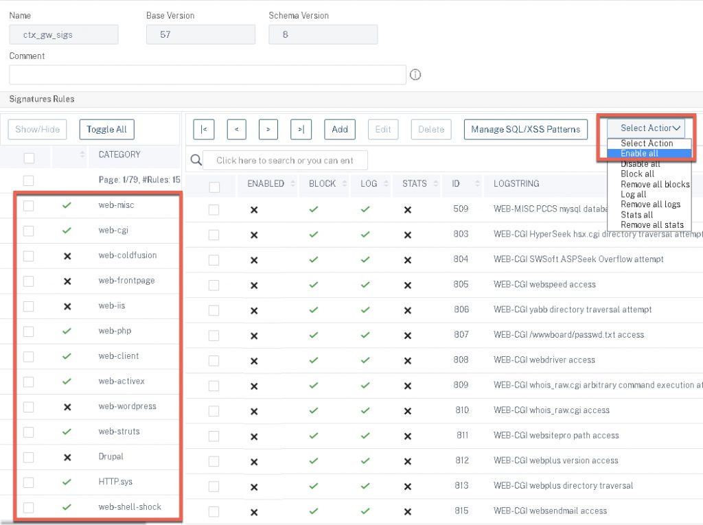 HowTo: Front Citrix Gateway with Citrix ADC AppFW (WAF)