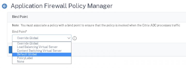 HowTo: Front Citrix Gateway with Citrix ADC AppFW (WAF)