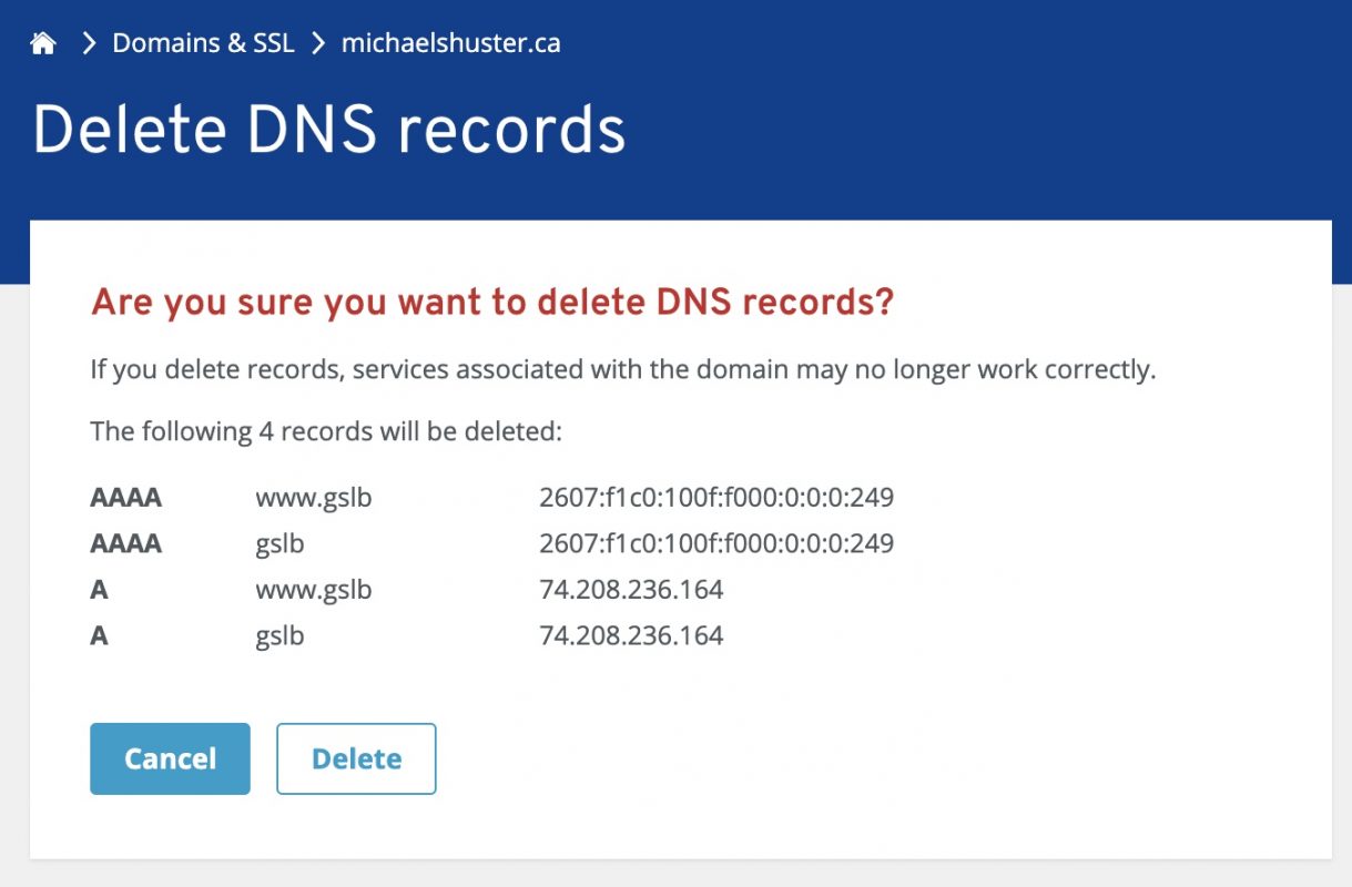 HowTo: Configure 1AND1 (IONOS) DNS for GSLB on Citrix ADC (NetScaler)
