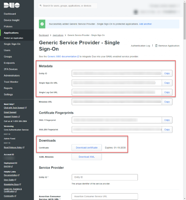 HowTo: Integrate Duo SAML with Citrix Workspace Service (Citrix Cloud)