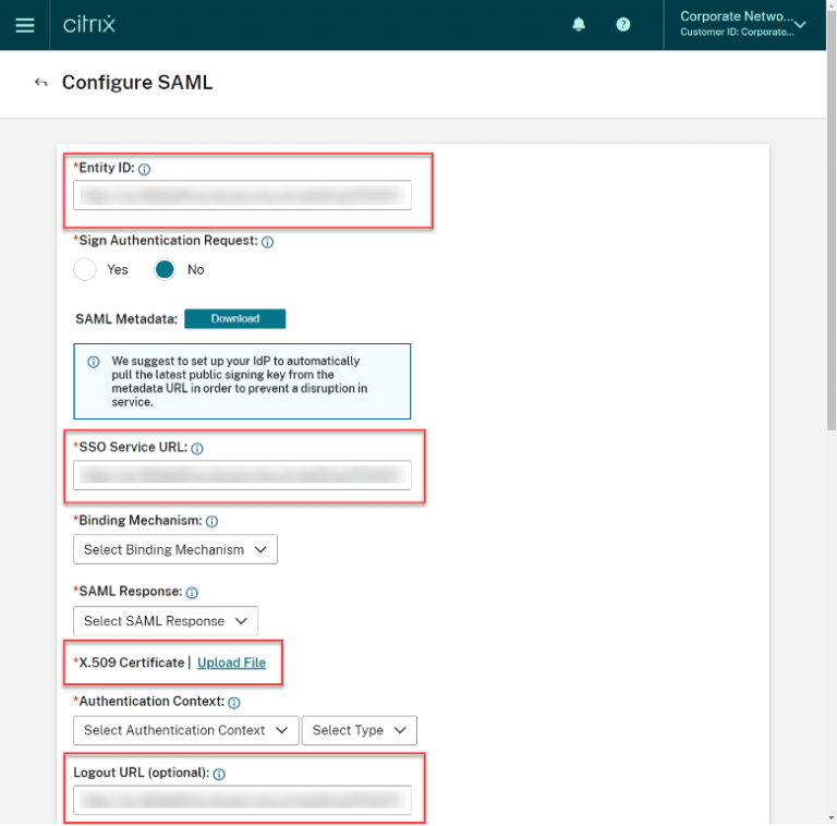 HowTo: Integrate Duo SAML with Citrix Workspace Service (Citrix Cloud)