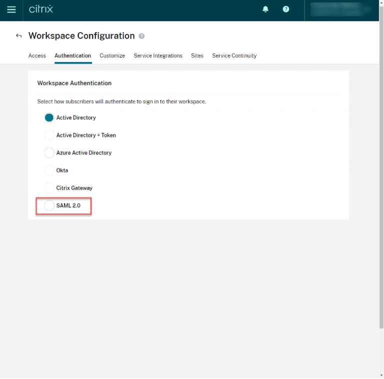 HowTo: Integrate Duo SAML with Citrix Workspace Service (Citrix Cloud)