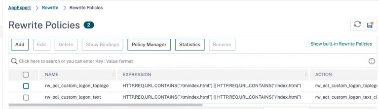 HowTo: Add Content to Logon Footer or Header to Citrix Gateway Page