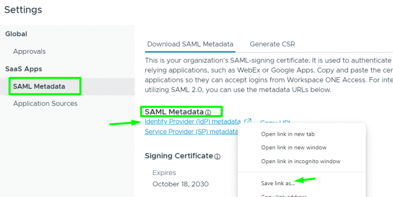 Configure Entra ID as an Identity Provider for Workspace ONE: Streamlining User Authentication