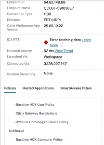 How to Apply Citrix Policies with Device Posture Service and SmartAccess