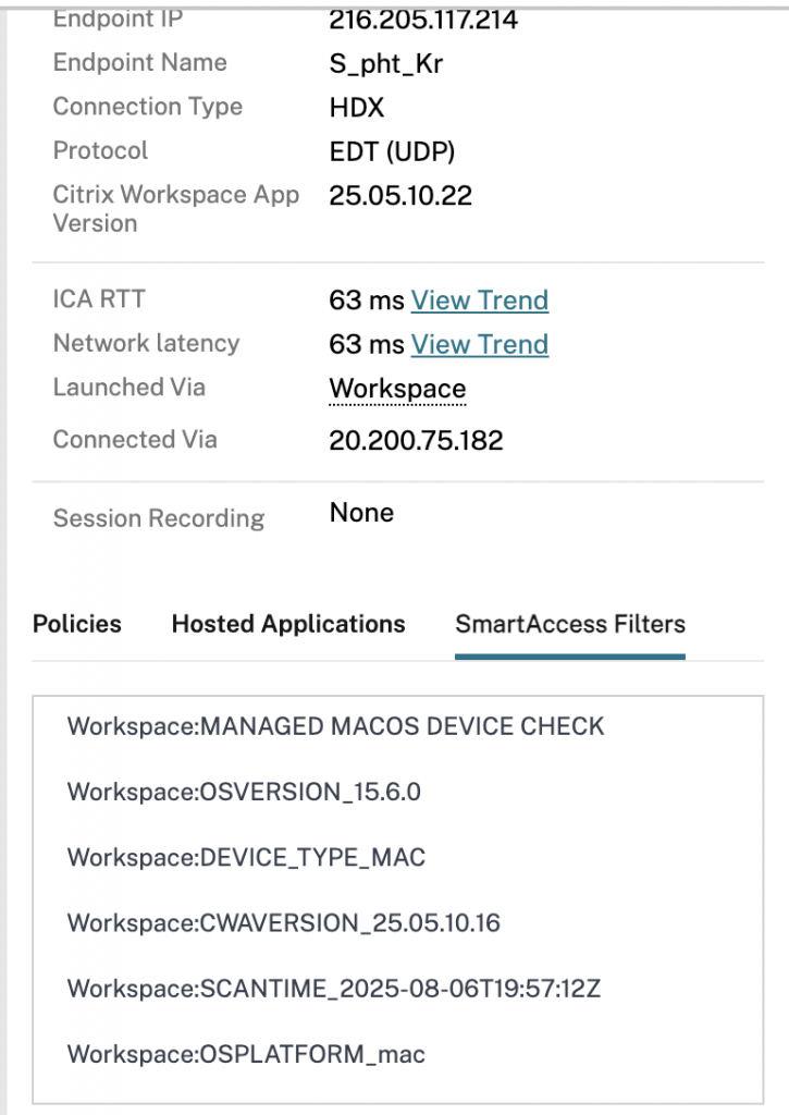 How to Apply Citrix Policies with Device Posture Service and SmartAccess