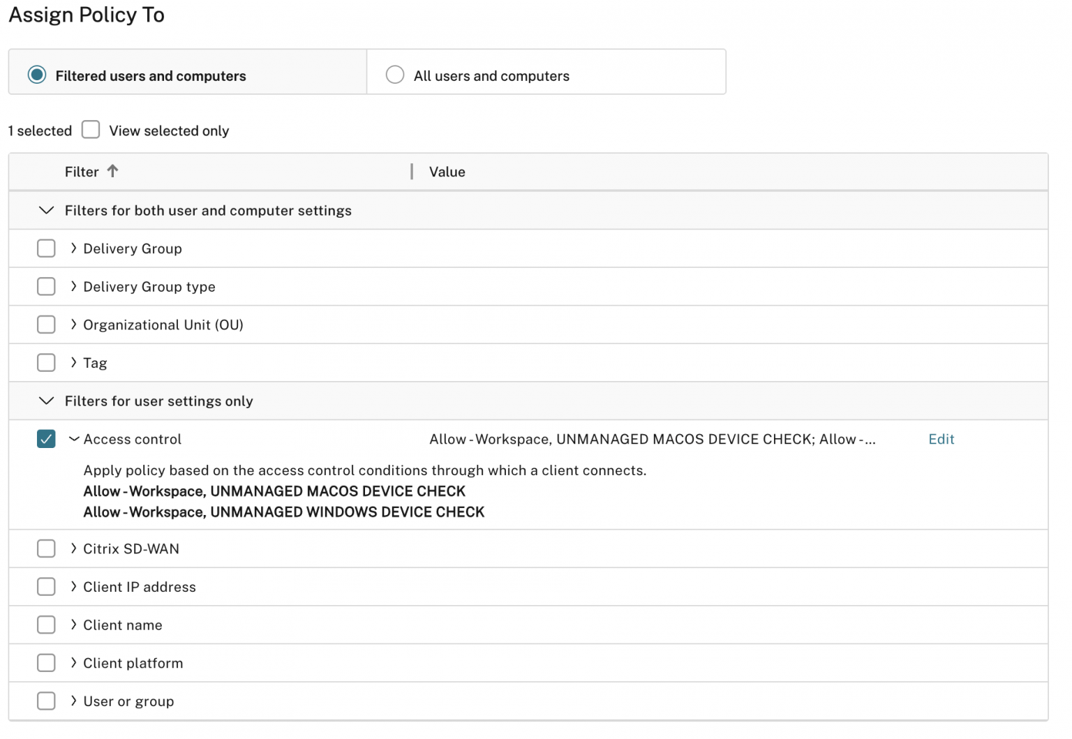 How to Apply Citrix Policies with Device Posture Service and SmartAccess