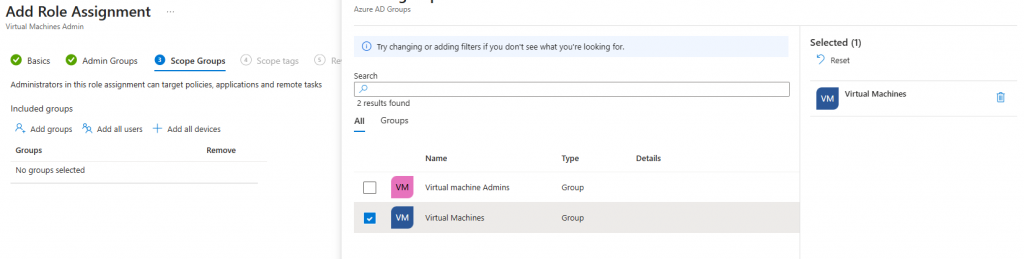 Microsoft Intune - Creating and Limiting Administrator Scopes