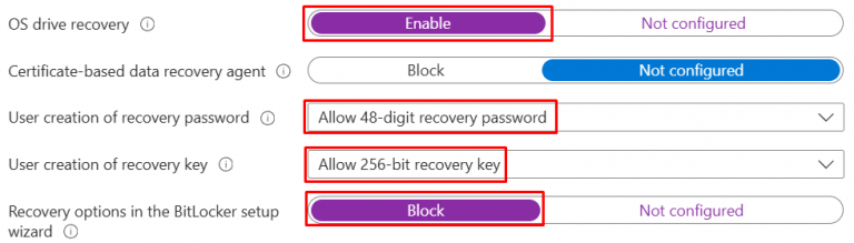 Microsoft Intune – BitLocker Configuration and Implementation