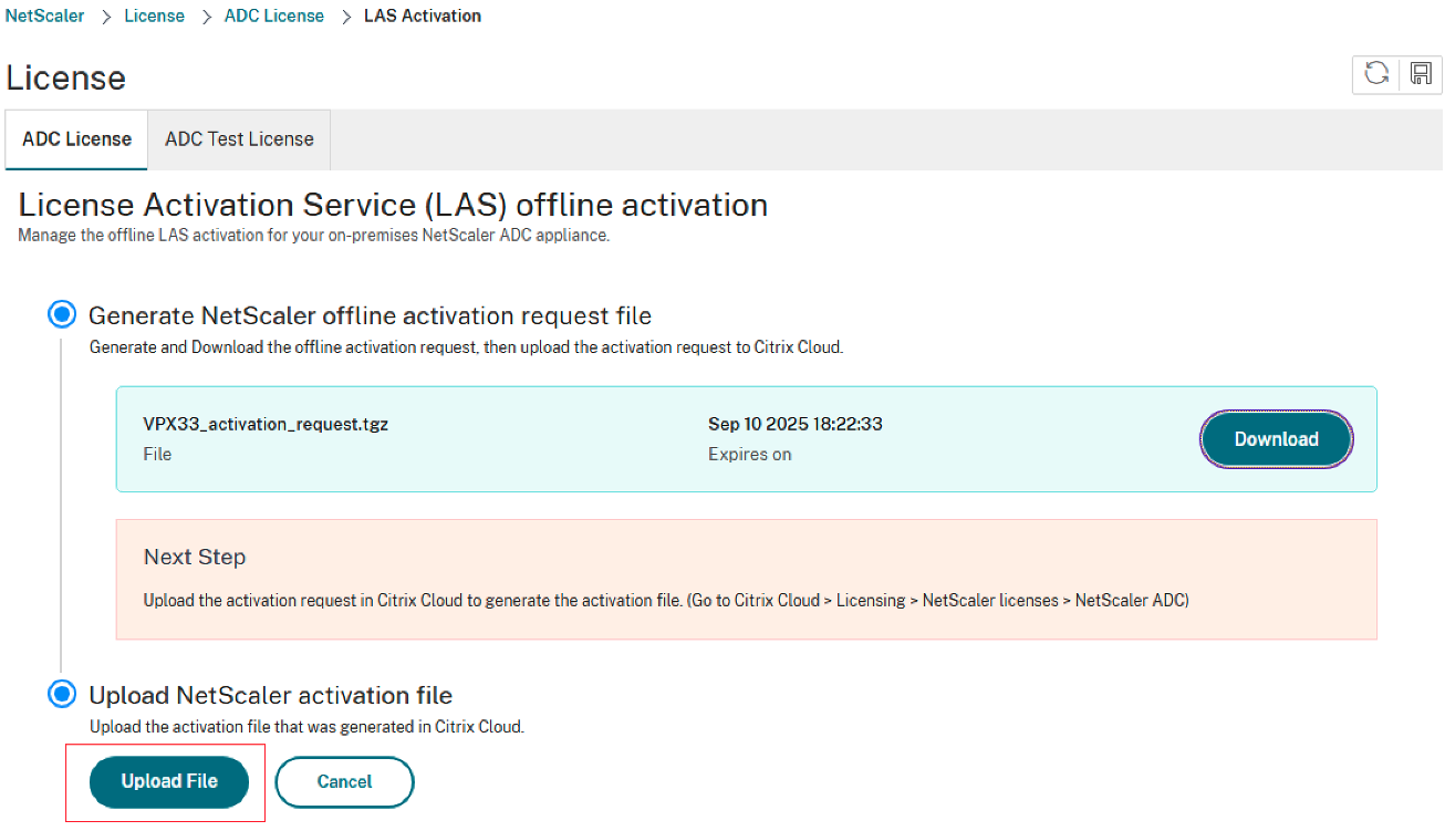Understanding NetScaler License Activation Service (LAS) Offline ...